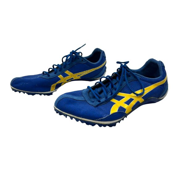 Asics | Shoes | Asics Womens Track And Field Shoes Blueyellow Size 85 ...